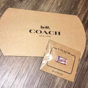 Coach | Accessories | Coach Limited Edition Collection Pin | Poshmark